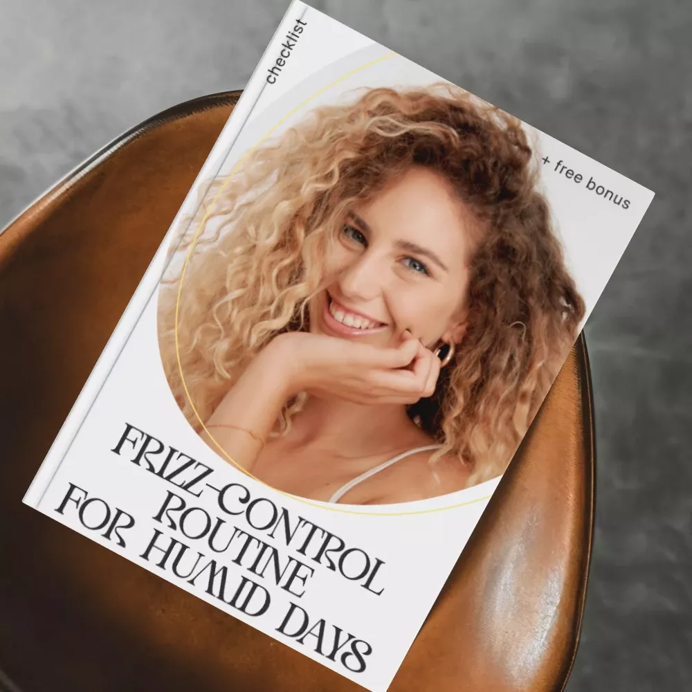 Frizz-Control Routine for Humid Days | Digital Hair Care Checklist ...