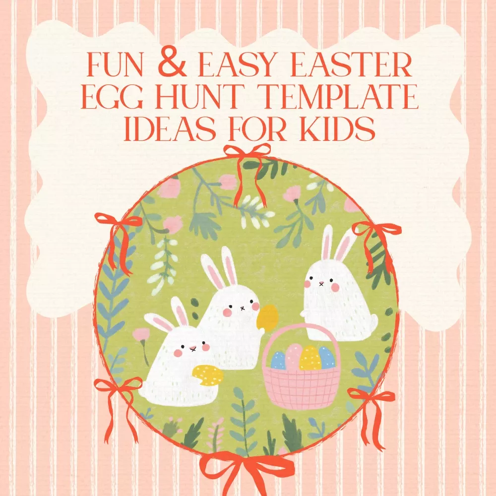 The Ultimate Easter Egg Hunt Template Checklist – Fun & Easy Easter Egg ...